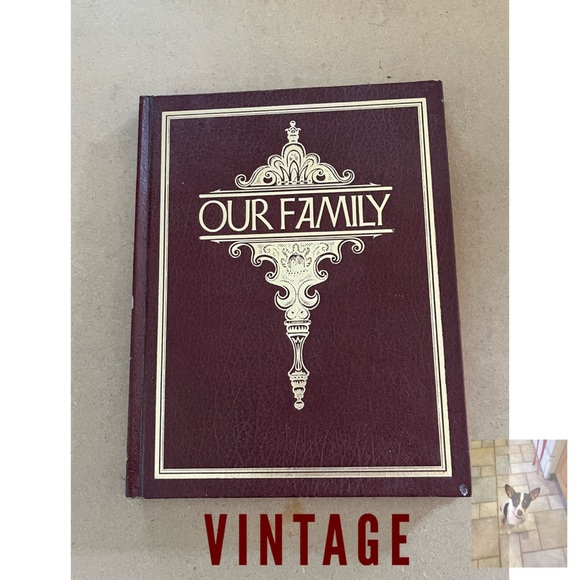 Poplar Books, Inc | Other | Vintage 977 Our Family Genealogy Record ...